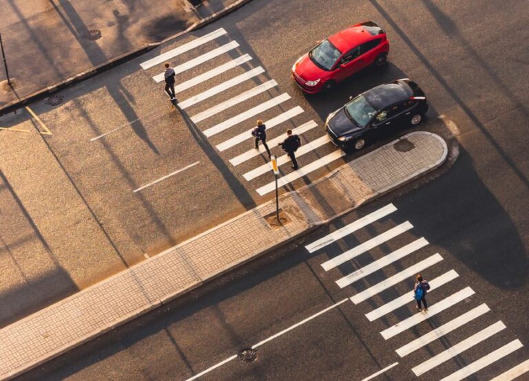 Markings for Pedestrian Crossings | Rua Seguridad